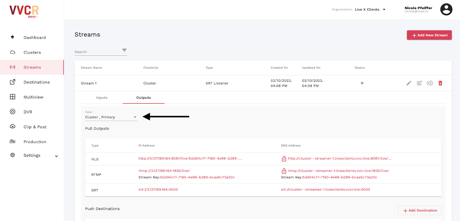 Redundancy in VVCR – VVCR